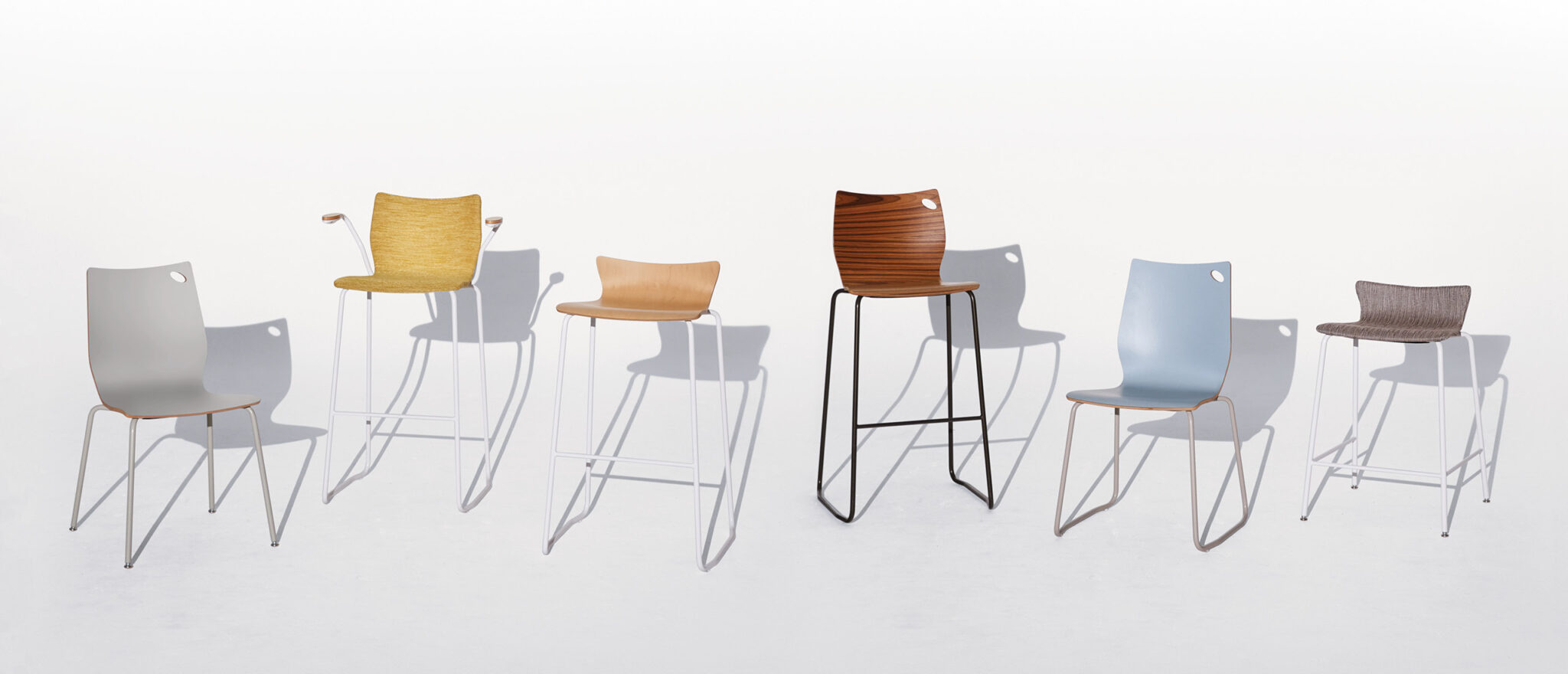 Zuri Seating - Stackable Ply Chairs and Stools - Versteel